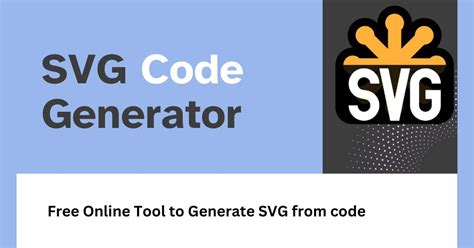 Svg Code Generator And Advantages Of Using Svg Icons