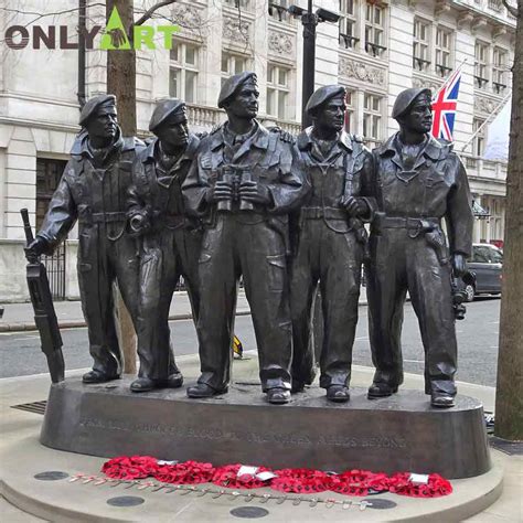 Royal Tank Regiment Monument Life Size Bronze Soldier Statue
