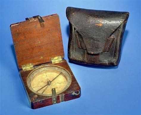 The Compass That Lewis And Clark Used In Their Expedition In 1804 Rpics