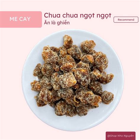 Me Cay Chua Ngọt Me Ngào đường đồ ăn Vặt Shopee Việt Nam