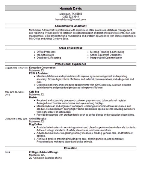 Administrative Assistant Resume Template