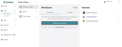How To Set Up A Manual Wireguard® Connection On Macos Surfshark