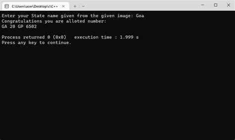 Program To Generate Vehicle Number Geeksforgeeks