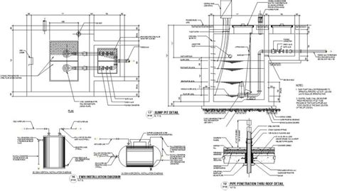 Plumbing Pipeline Details Cad Block Autocad Dwg Download Cadbull In 2024 Cad Blocks