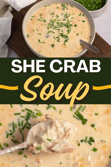 She Crab Soup Recipe Recipe Crab Soup Recipes She Crab Soup Crab Soup