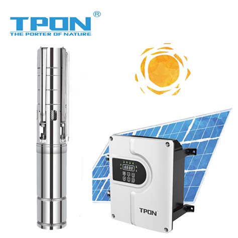 Brushless Dc Submersible Solar Water Pump Kit Solar Powered Water Pump