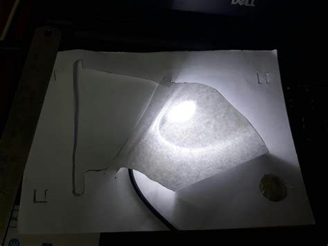 touch controlled light using arduino
