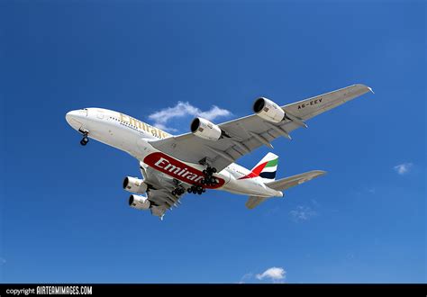 Airbus A380 861 Emirates A6 Eev