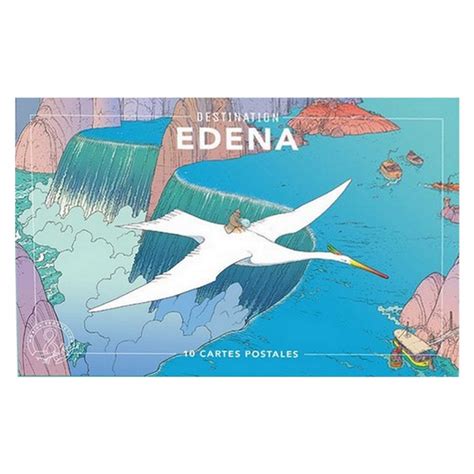 Set Of 10 Postcards Moebius Destination Edena 10x15cm