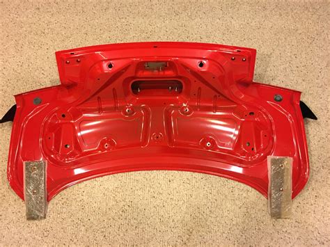 New Jersey Fs Race Red Trunk Lid With Performance Pack Spoiler 2015 S550 Mustang Forum Gt