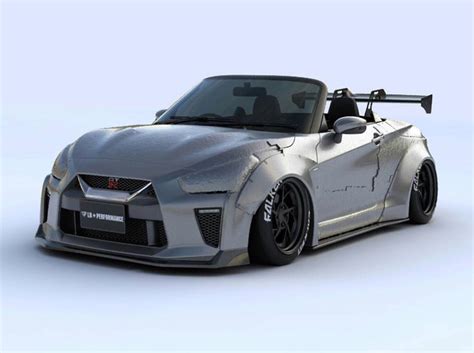 Tiny Nissan Gt R Convertible By Liberty Walk Is Ultra Adorable