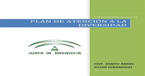 Plan De Atención A La Diversidad 14 · Medidas Extraordinarias De