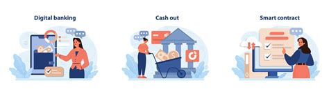 Defi Decentralized Finance Set Smart Distributed Ledger 46451733 Vector Art At Vecteezy