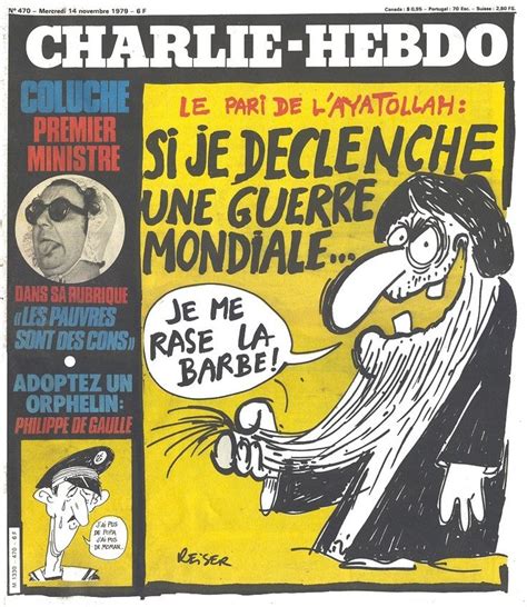 Charlie Hebdo 470 14 Novembre 1979 Couverture Reiser La Presse