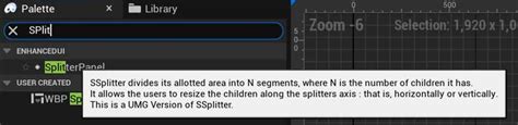 Umg Spliter Widget Enhanced Ui Plugin Enhanced Ui Plugin