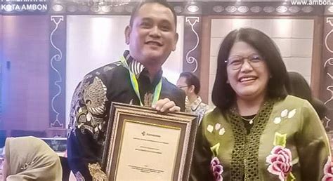 Kota Ambon Raih Pengelola Vaksin Terbaik Wilayah Timur