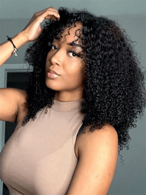 Unice Easicontour V Part Glueless Kinky Curly Wig