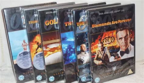 6 JAMES BOND Films Sean Connery 5 New Sealed 2 Disc Ultimate