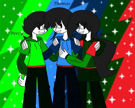 Percy Thomas And Emily By Lovesdrawing721 On Deviantart