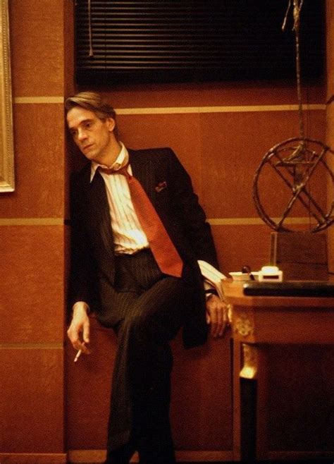 Daniel Day Lewis Outfits Jeremy Irons Hair Suit 80s Men Jeremy