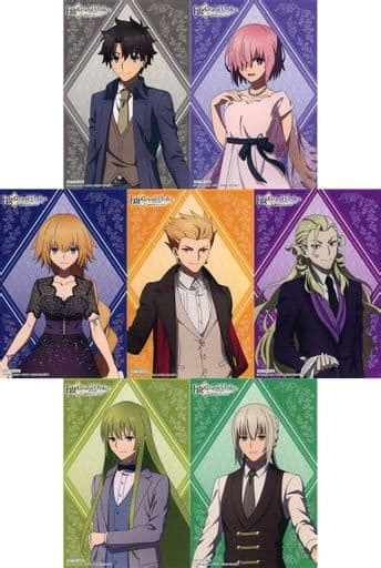 駿河屋 ポストカード7種コンプリートセット 「fategrand Order 終局特異点 冠位時間神殿ソロモン ×マルイ」 エポス