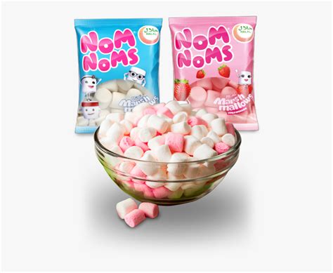 Nom Noms Mini Marshmallows Hd Png Download Kindpng
