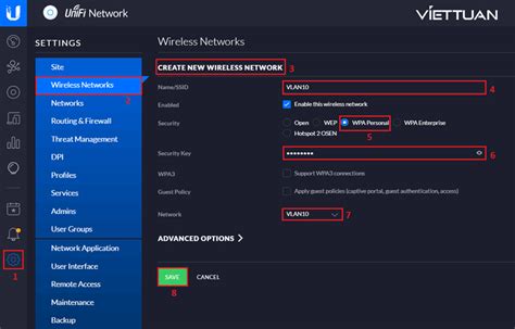 H Ng D N D N C U H Nh Vlan Trunking Tr N Router Mikrotik V Unifi Ap