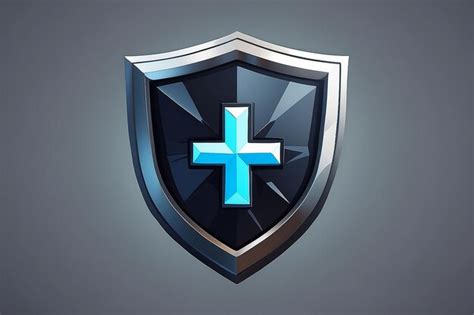 Premium Photo Health Shield Safeguarding Wellness With Symbolic Integrity