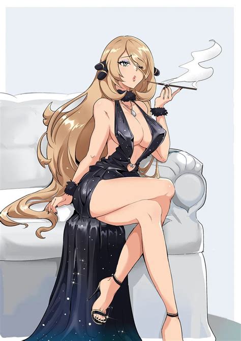 Pokemon Cynthia Hot
