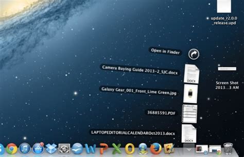 Downloads Folder In The Dock R Mac