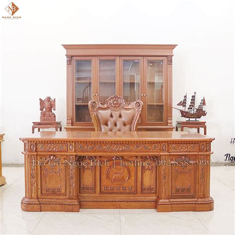 Top 10 Mẫu Bàn Giám đốc Gỗ Tự Nhiên Bán Chạy Nhất