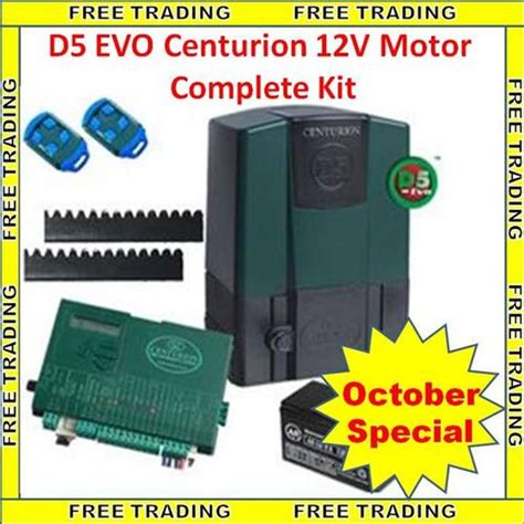 Alarm Systems And Beams Centurion D5 Evo Gate Motor Complete Diy Kit Was Sold For 2 800 00 On 10