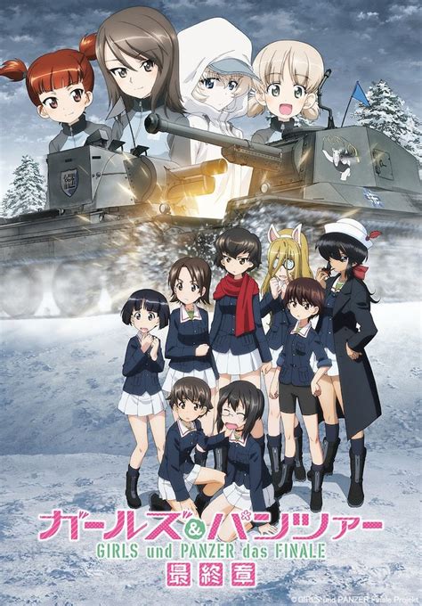 Girls Und Panzer The Finale Partie 4 Nouveau Visuel R Anime