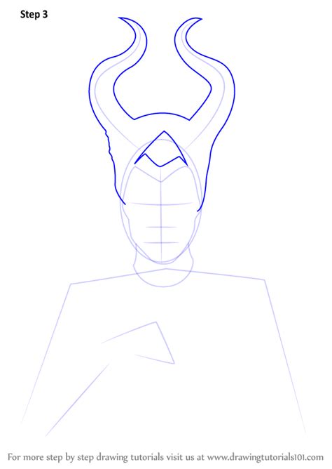 Learn How To Draw Maleficent Characters Step By Step Drawing Tutorials