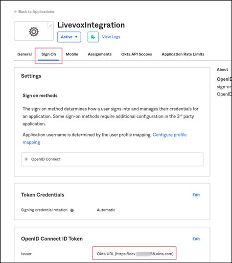 Configuring Openid Connect Oidc In Okta