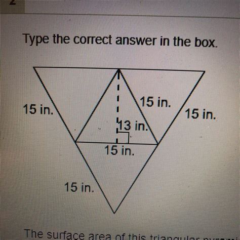 What Is The Lateral Surface Area Of The Triangular Pyramid Composed Of