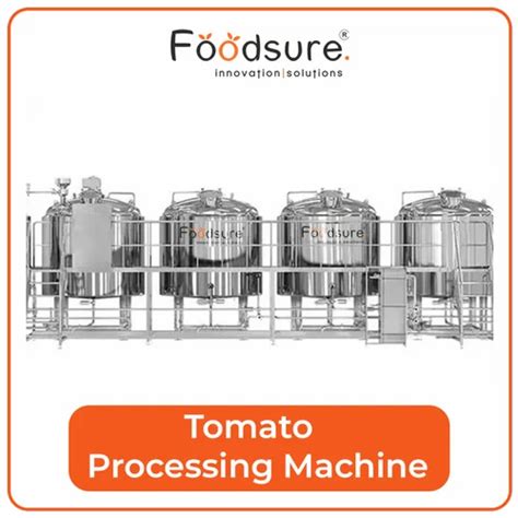 Semi Automatic Tomato Processing Line At Rs 1000000piece In New Delhi