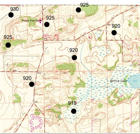 Solved 1 What Is The Difference In The Groundwater Surface