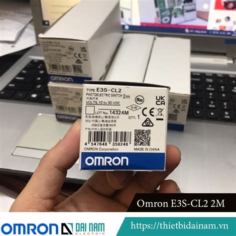 Cảm Biến Quang Omron E3s Cl2 2m Điện áp 10 đến 30vdc Khoảng Cách Từ 5 đến 500mm