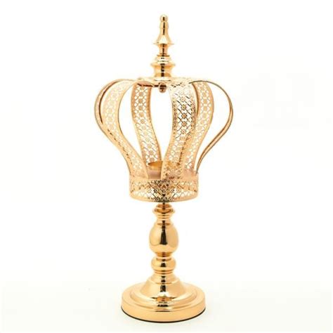Crown Centerpiece Riser Gold