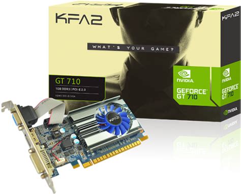 Download Kfa2 Geforce Gt 710 1gb - Galax Geforce Gt 710 2gb - Full Size ...