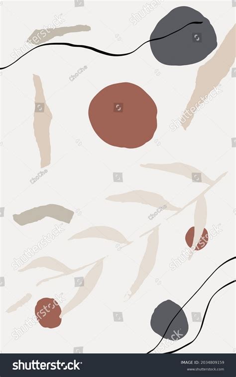 Nude Elements Set Vector Memphis Background Stock Vector Royalty Free
