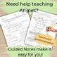 Geometry Guided Notes Worksheet Angles Naming Measuring Classifying