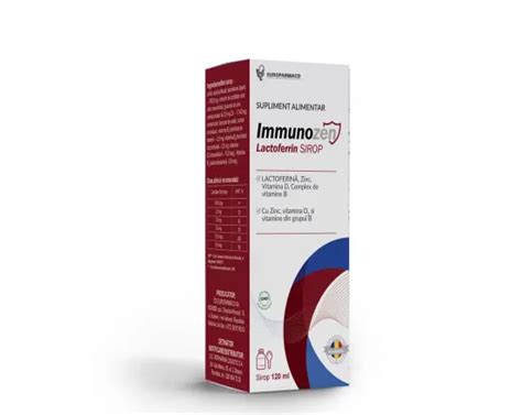 Immunozen Lactoferrin Sirop X 120ml ROP Ropharma