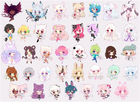 Chibbies Batch 12 By Sueweetie On Deviantart