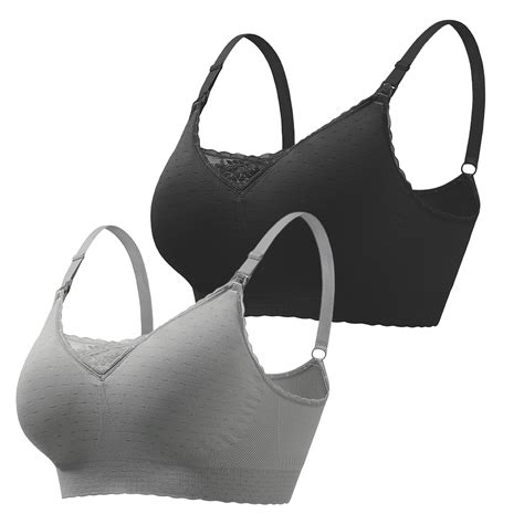 Seamless Maternity Nursing Bra Smooth Wireless With Good Support For