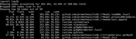 Optimising Startup Time Of Prometheus 260 With Pprof Robust Perception Prometheus