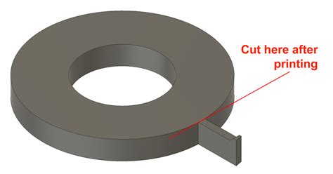 Parametric Gasket Ring Or Washer With A Blob Trap By Sbuerger