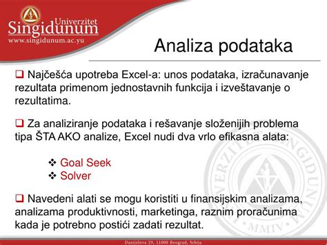 Ppt Poslovni Fakultet Predmet Aplikativni Softver Predavač Violeta Tomašević Powerpoint
