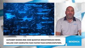 Alphabet Shares Rise Amid Quantum Breakthrough News Willow Chip